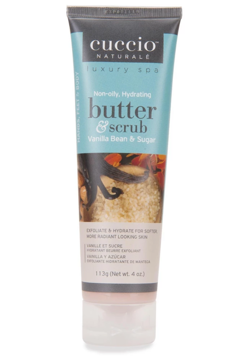 Cuccio Vanilla Bean & Sugar Butter & Scrub - 4oz